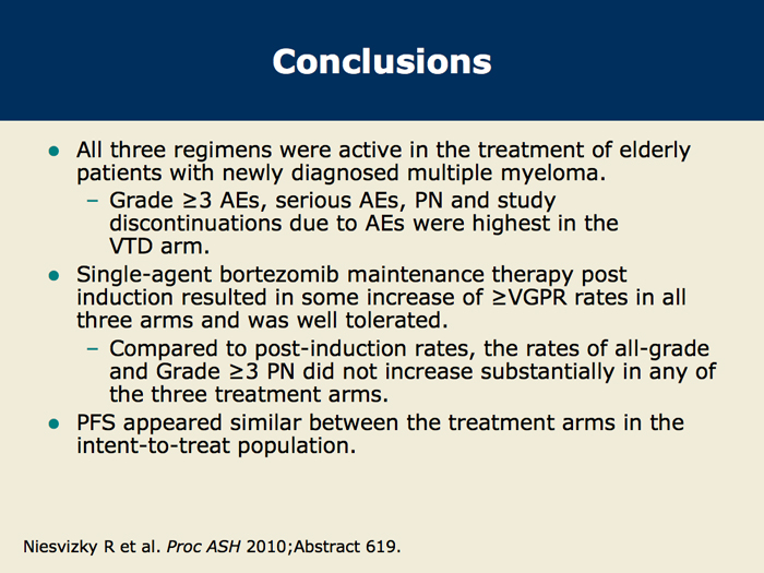 Bortezomib-Based Maintenance Therapy for Elderly Patients with Newly ... Bortezomib-Based Maintenance Therapy for Elderly Patients with Newly ...