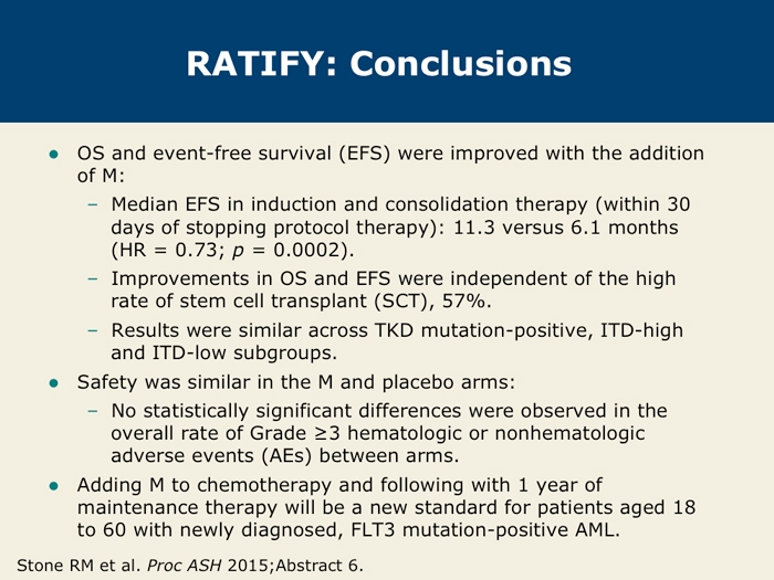 Efficacy and Safety of Midostaurin-Based Induction and Maintenance ...