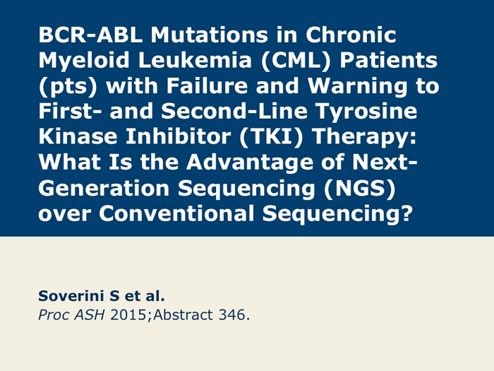 Next-Generation Sequencing for BCR-ABL Mutations in Patients Receiving ...