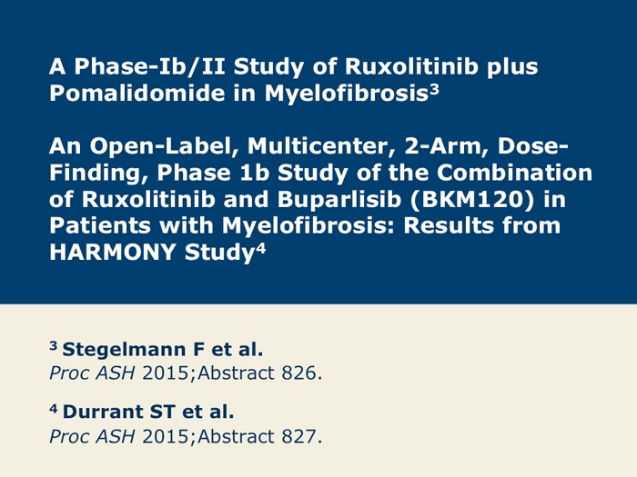 Activity and Safety of Ruxolitinib-Based Combination Therapies for ...